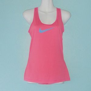 Nike | Tops | Nike Pro Neon Pink Drifit Workout Tank Top Small | Poshmark